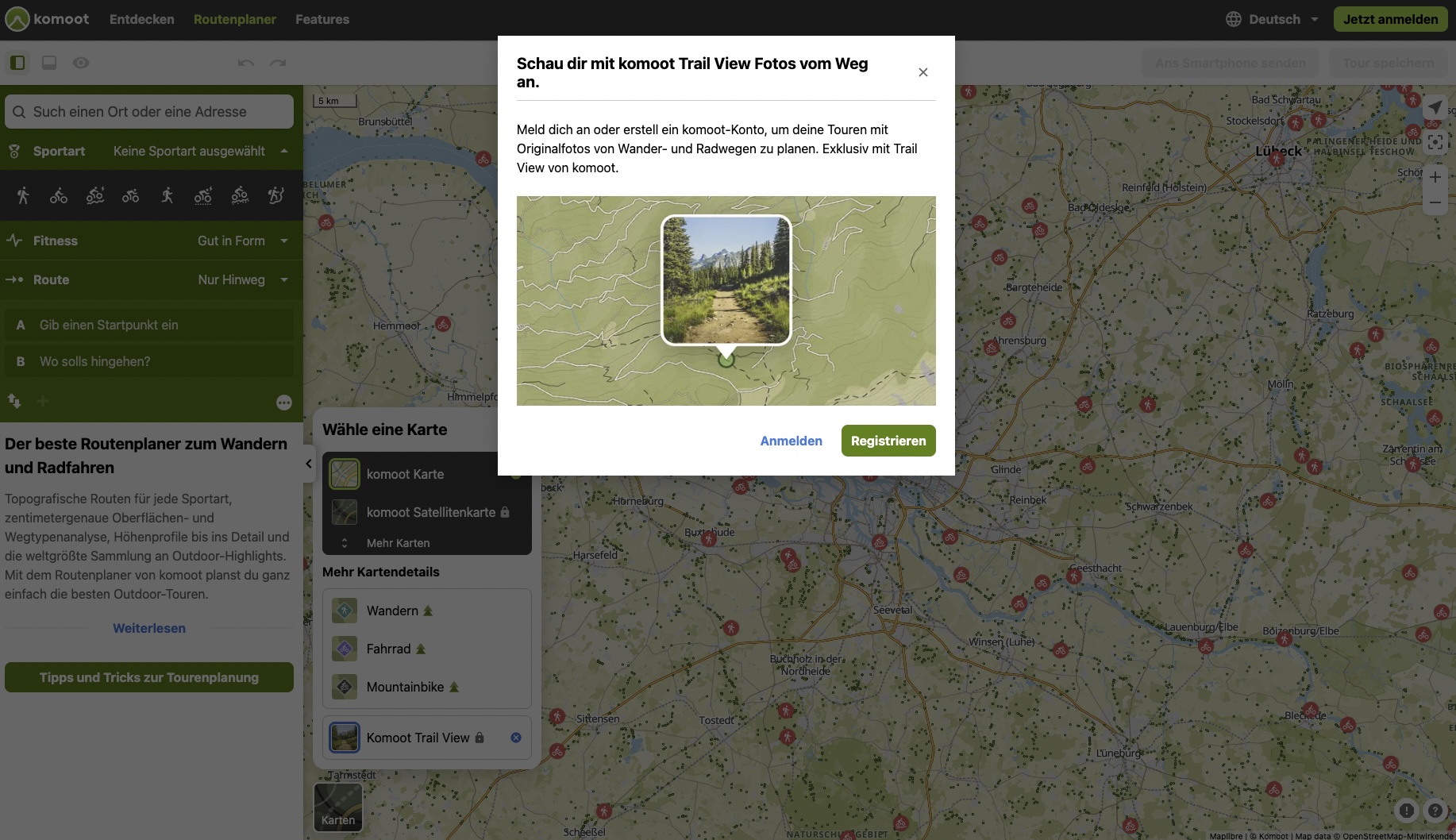 Komoot Logo Komoot: Macht Bei Einer Der Beliebtesten Outdoor Apps